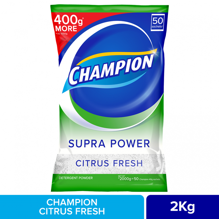 CHAMPION BAR FABRIC CONDITIONER 390G – SRS Sulit