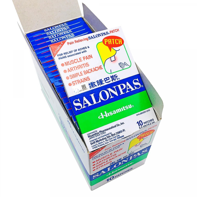 SALONPAS 20 PATCHES – SRS Sulit