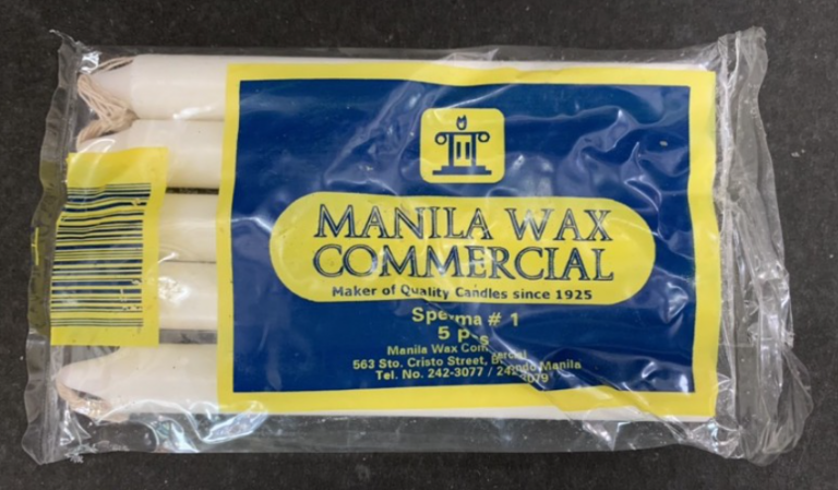 MANILA WAX SPERMA WHITE #1 5S – SRS Sulit