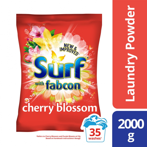 SURF POWDER DETERGENT TAWAS 57G SACHET – SRS Sulit