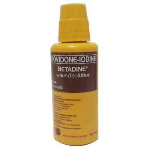 BETADINE WOUND SOLUTION 60ML – SRS Sulit