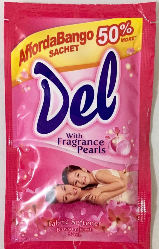 DEL FABRIC CONDITIONER PINK 33ML – SRS Sulit