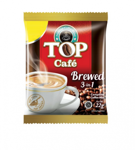 TOP CAFE BREWED 3IN1 COFFEE 22GX10 – SRS Sulit
