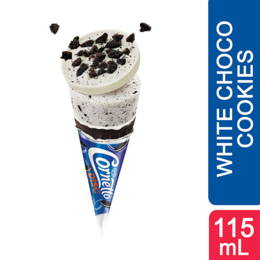 CORNETTO DISC WHITE CHOCO C&C 115ML – SRS Sulit