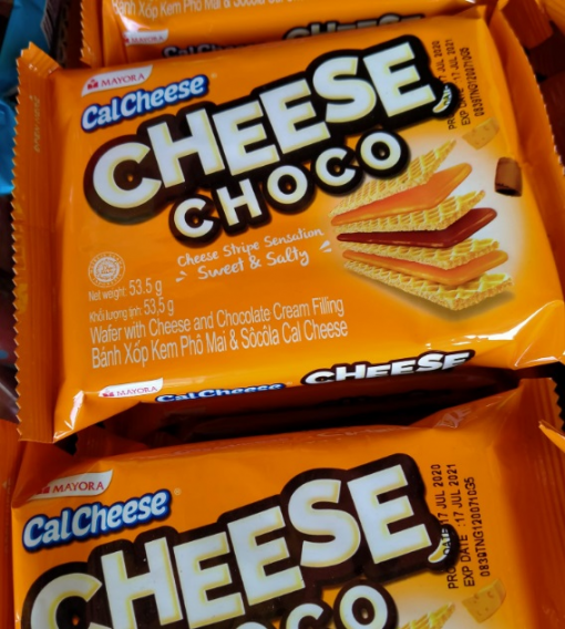 CAL CHEESE WAFER CHEESE CHOCOLATE 53.5G – SRS Sulit