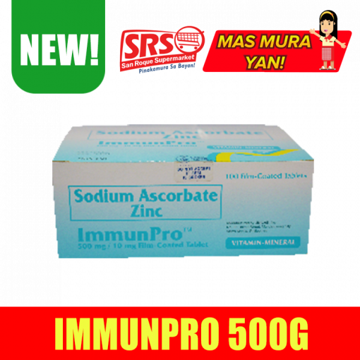 IMMUNPRO 500MG TABLET 1PC – SRS Sulit