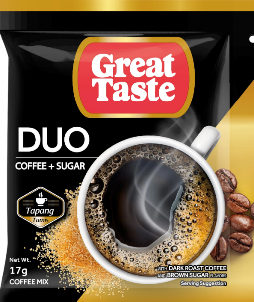 GREAT TASTE DUO COFFEE MIX 17GX10S – SRS Sulit