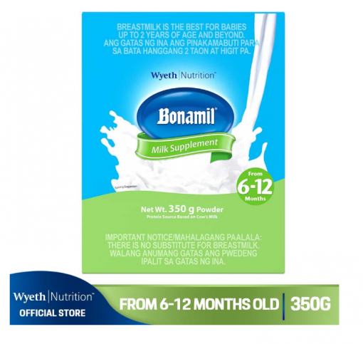 BONAMIL POWDERED MILK 6-12MOS 350G – SRS Sulit