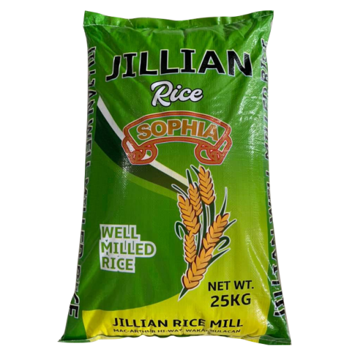 JILLIAN RICE SOPHIA GREEN SACK 25KG – SRS Sulit