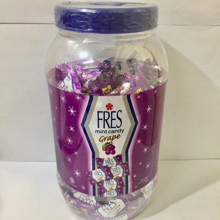 FRES GRAPE CANDY JAR 200S 600G – SRS Sulit