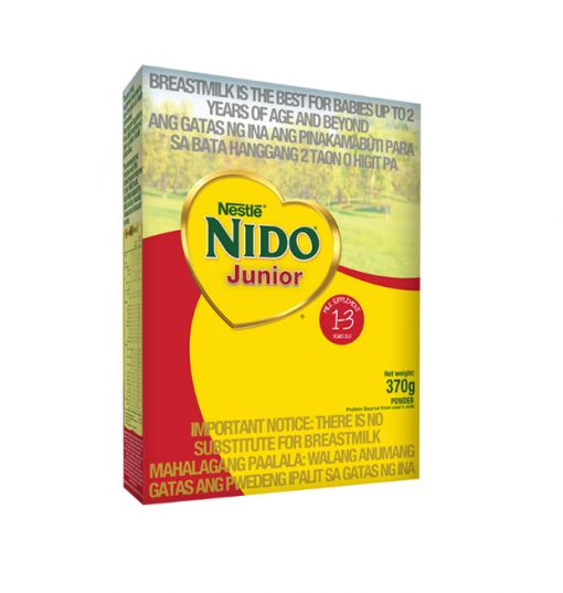 NIDO JUNIOR 370G MILK FOR KIDS 1-3YRS – SRS Sulit