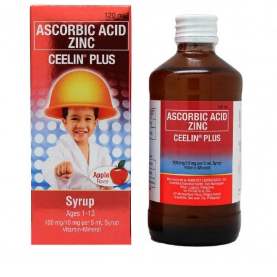 CEELIN PLUS SYRUP 120ML SRS Sulit