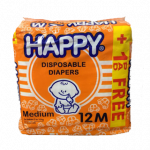 HAPPY DIAPER MEDIUM 12S – SRS Sulit